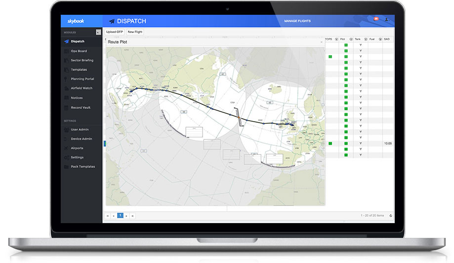 ETOPS Charts | Bytron Aviation Systems