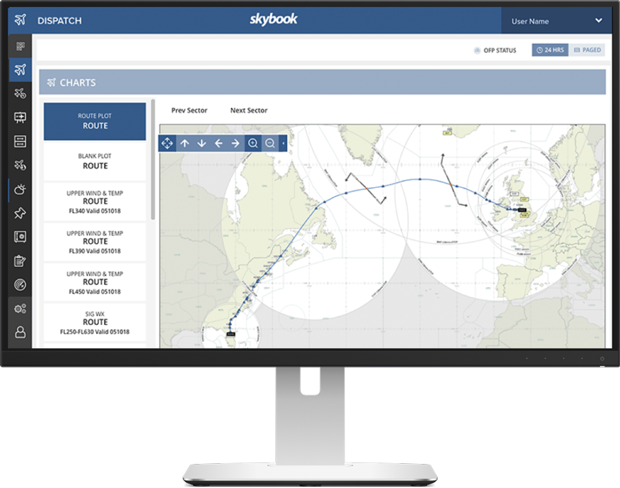 ETOPS Charts | bytron aviation systems