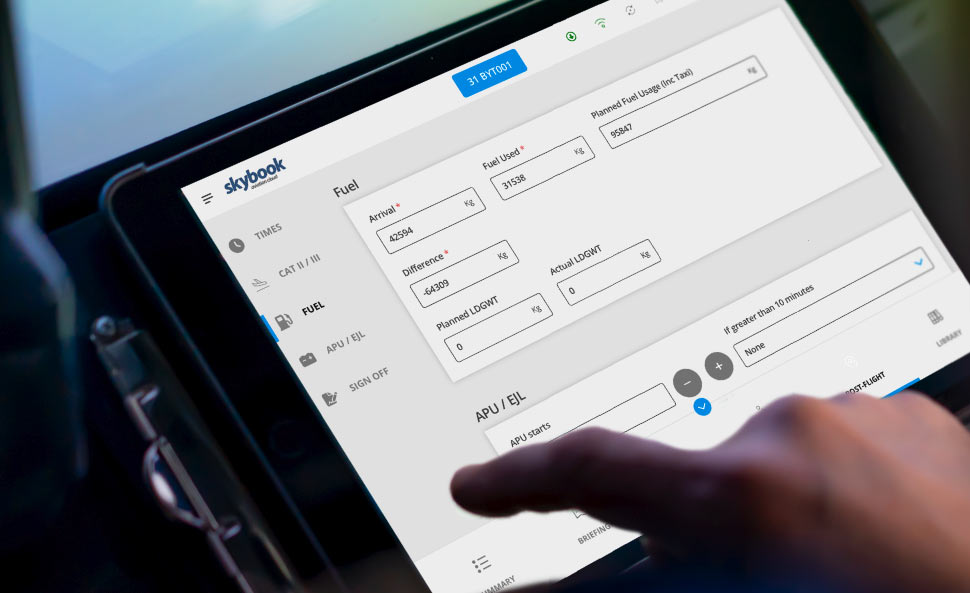 Journey Log Electronic Flight Folder | Bytron Aviation Systems