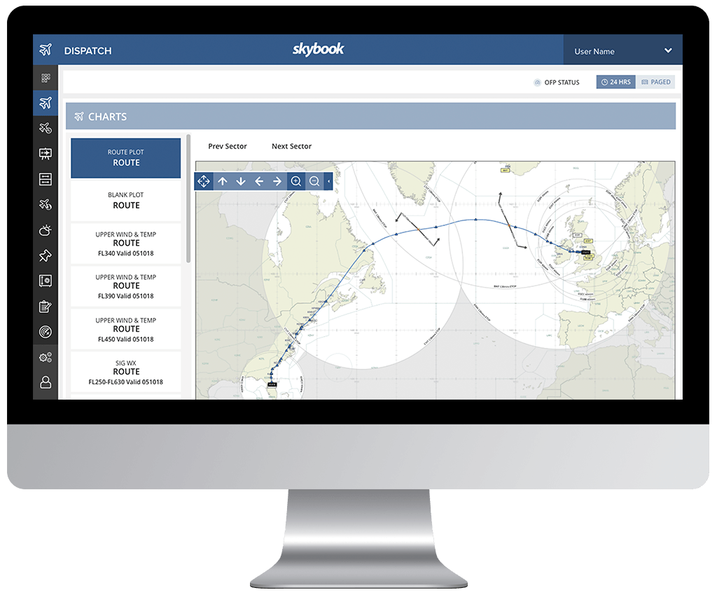 ETOPS Charts | bytron aviation systems